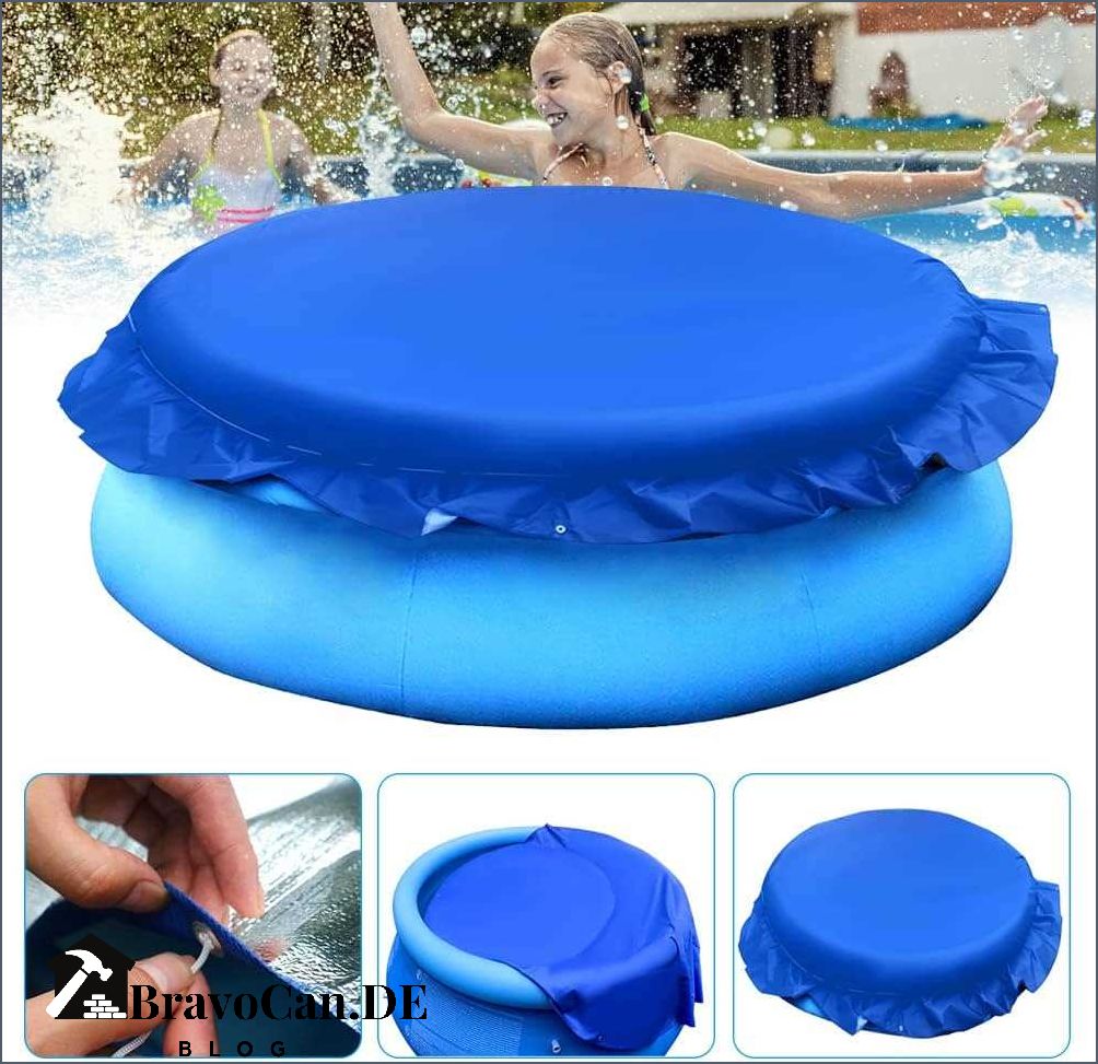 Abdeckplane Pool rund Schutz für Ihren Pool – Bravocan.DE