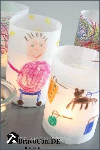 Adventsbasteln mit Kindern Kreative Ideen für die Vorweihnachtszeit ...