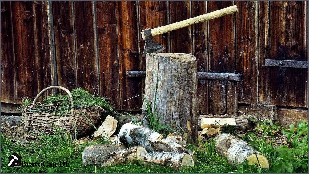 Axt Holz spalten Die besten Tipps und Techniken für effizientes ...