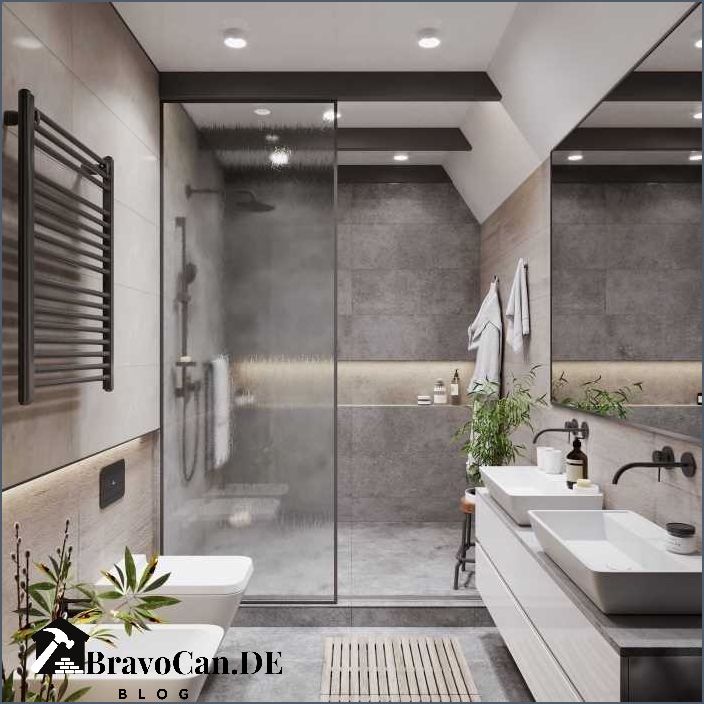 Bad Holzoptik Grau Die perfekte Wahl für ein modernes Badezimmer ...
