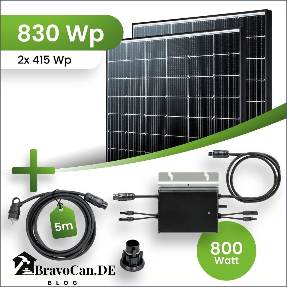 Balkonkraftwerk Glas-Glas Module Effiziente Solarmodule für Ihren ...