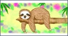 Faultier zeichnen vorlage Schritt-für-Schritt-Anleitung für süße ...