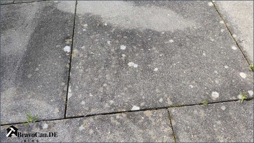 Stilvolle Lflecken Auf Pflastersteinen Entfernen Fotosnull
