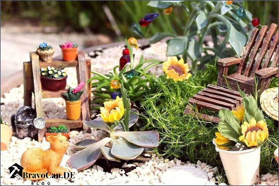 Mini Garten selber basteln Kreative Ideen für Ihren eigenen ...