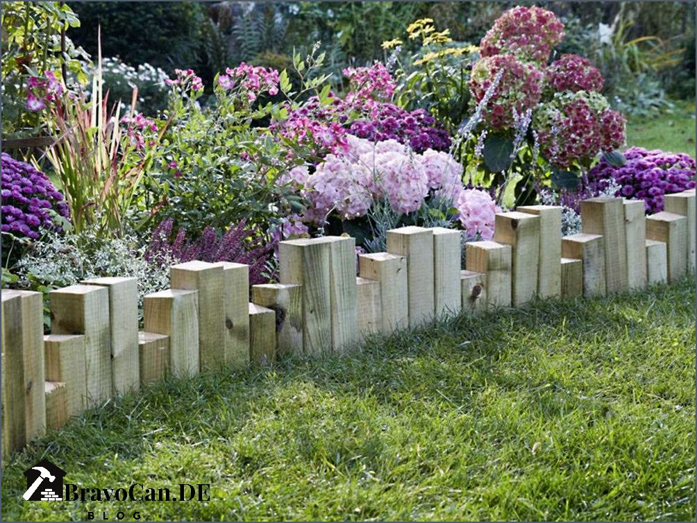 Beeteinfassung Naturstein Anleitung