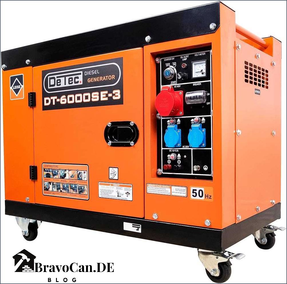 Notstromaggregat Diesel 6 Kw
