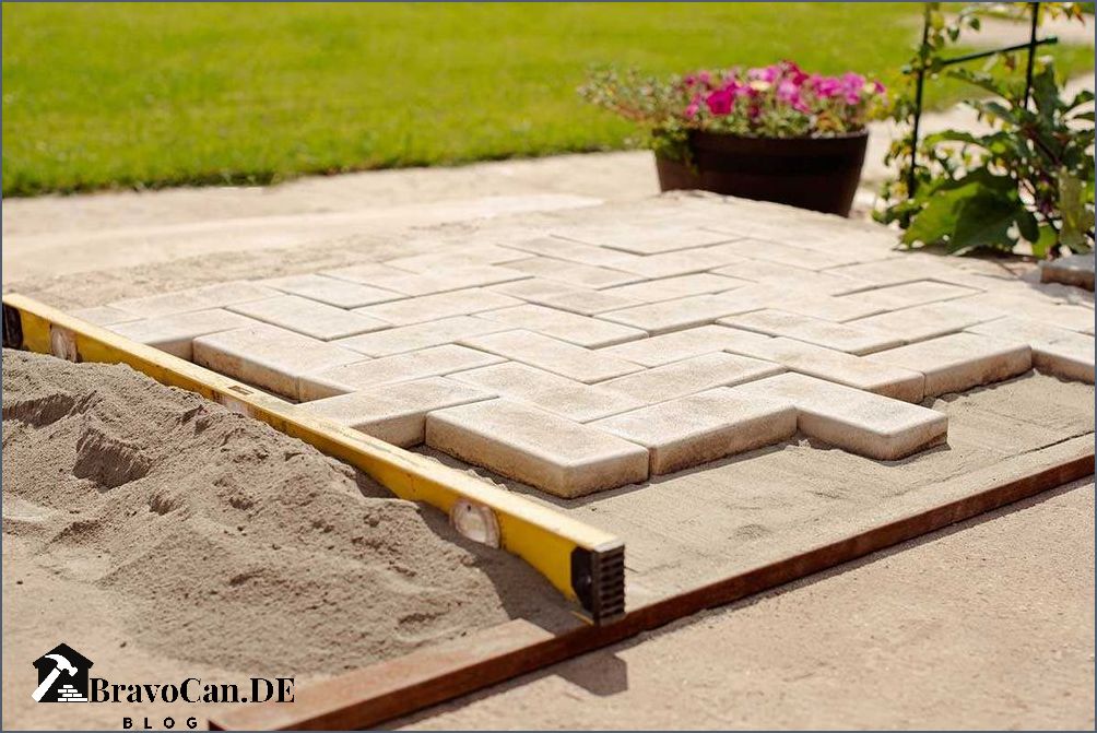 Terrasse selber pflastern Tipps und Anleitungen für die Gestaltung ...