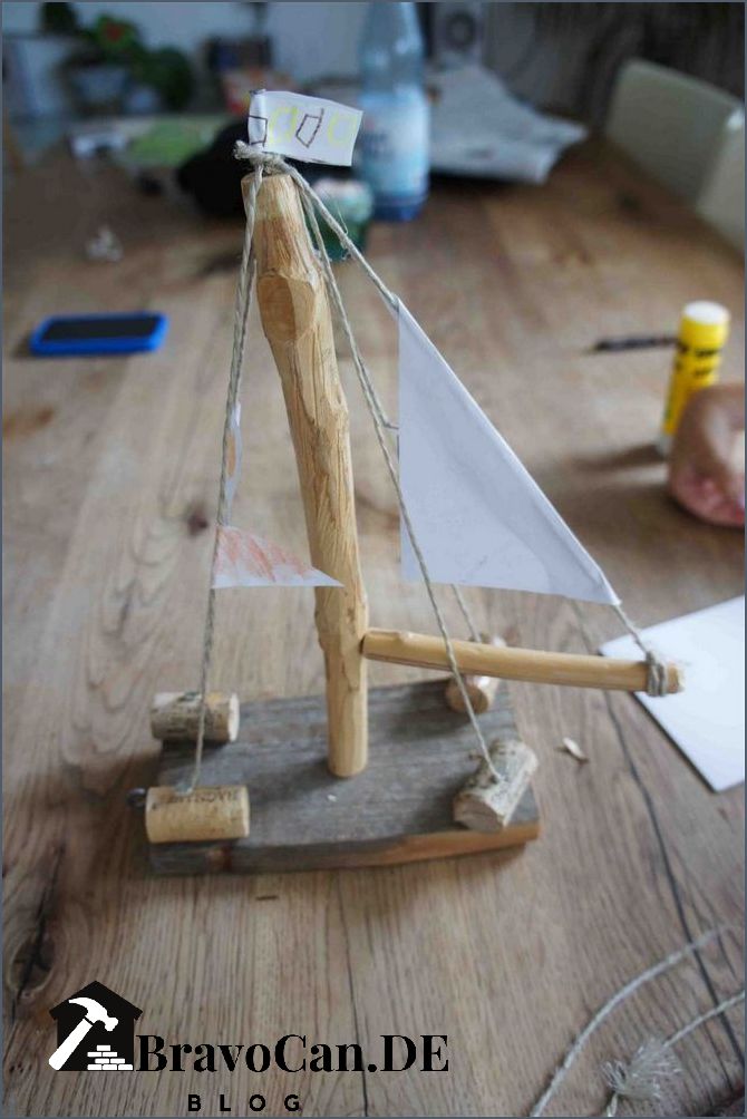 Holzschiffe Basteln Anleitungen