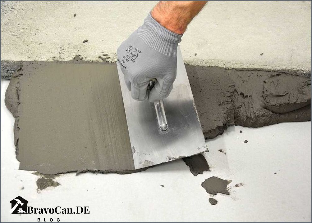 Verwunderlich Ausgleichsmasse Auf Beton Auãƒåen Fotos