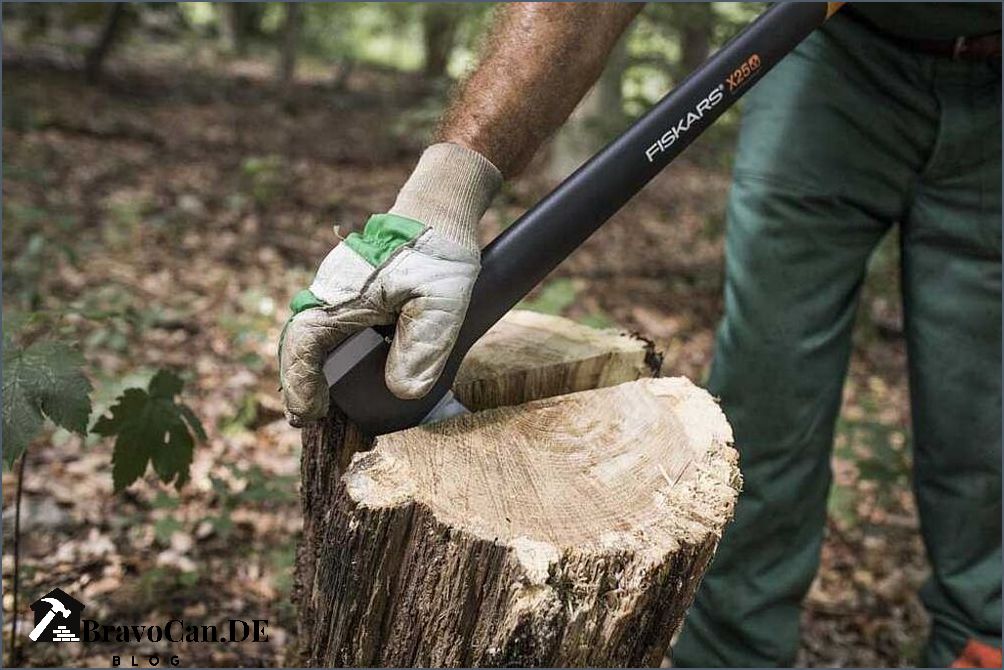 Axt Holz spalten Die besten Tipps und Techniken für effizientes ...