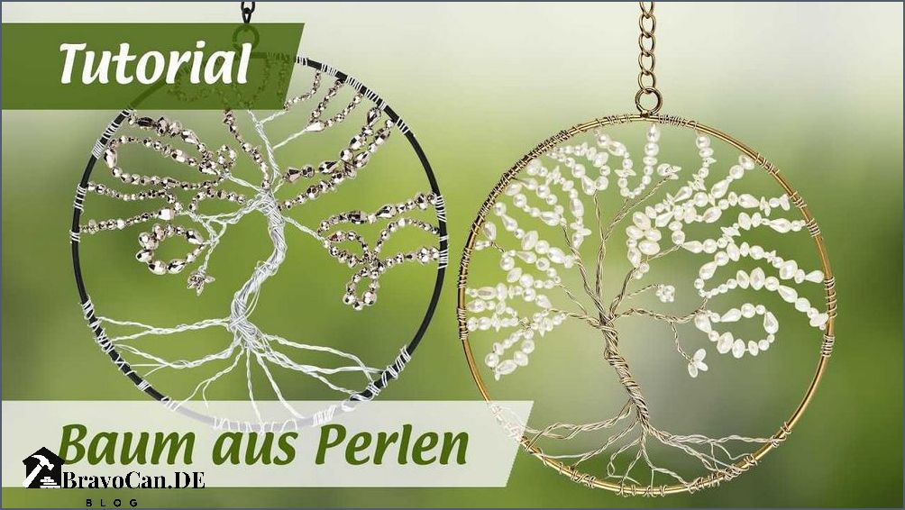 Basteln mit Perlen und Draht Anleitung und Ideen – Bravocan.DE