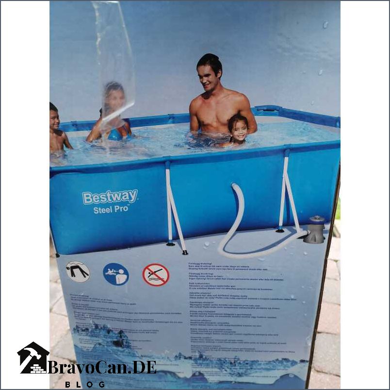 Wunderschöne Bestway Pool Aufbauanleitung Fotos