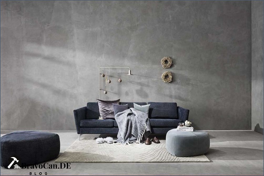 Betonoptik Wand Moderne Gestaltungsideen für Ihr Zuhause – Bravocan.DE