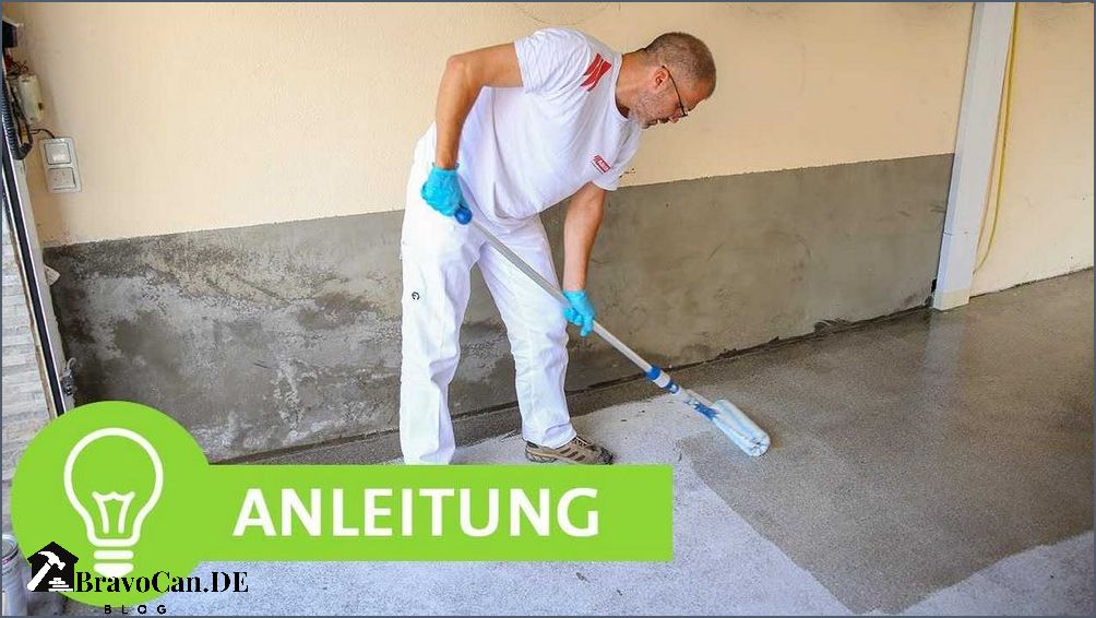 Bodenbeschichtung Garage Selber Machen