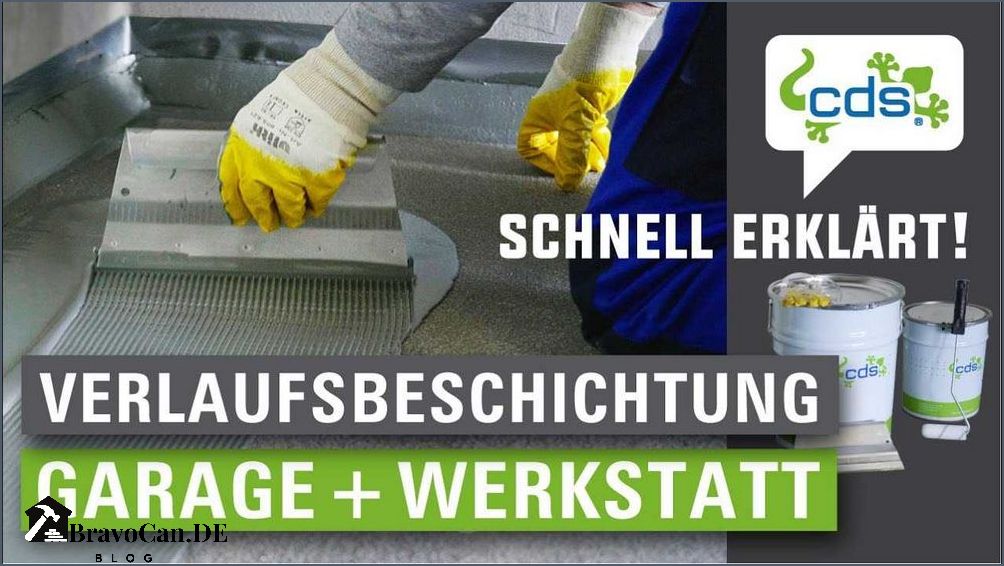 Bodenbeschichtung Garage Selber Machen