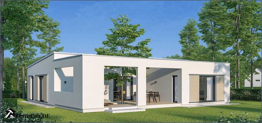 Bungalow mit Atrium Perfekte Kombination aus Luxus und Natur – Bravocan.DE