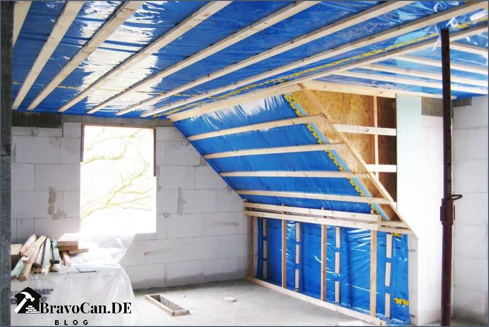 Dach dämmen von innen Folie als effektive Lösung – Bravocan.DE