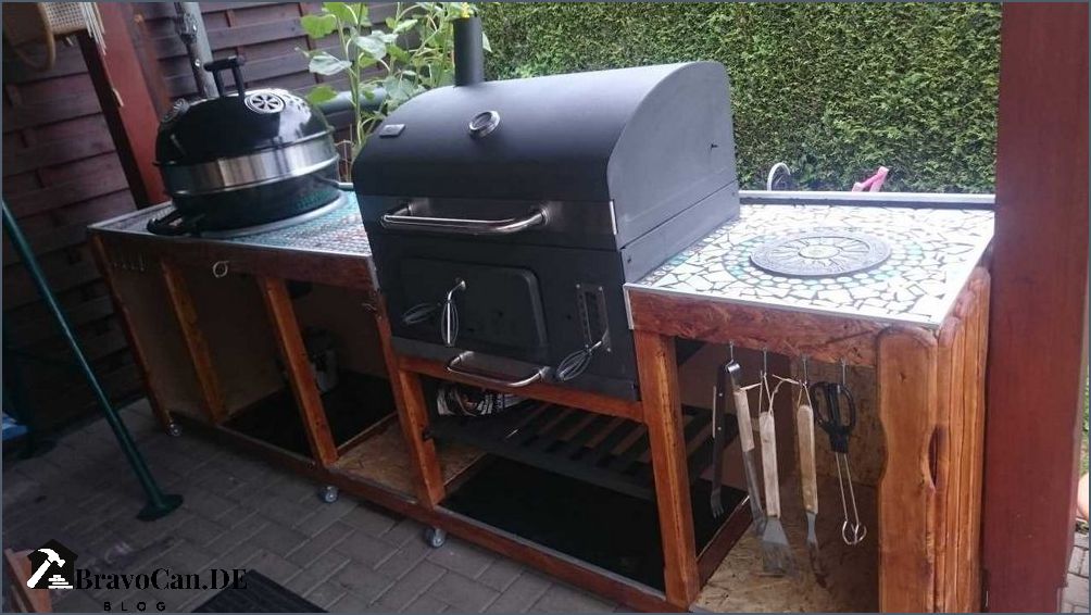 Schöne Grillschrank Selber Bauen Ebenbild