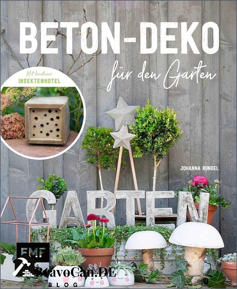 Gießform Beton Garten Tipps und Anleitungen für DIY-Projekte – Bravocan.DE