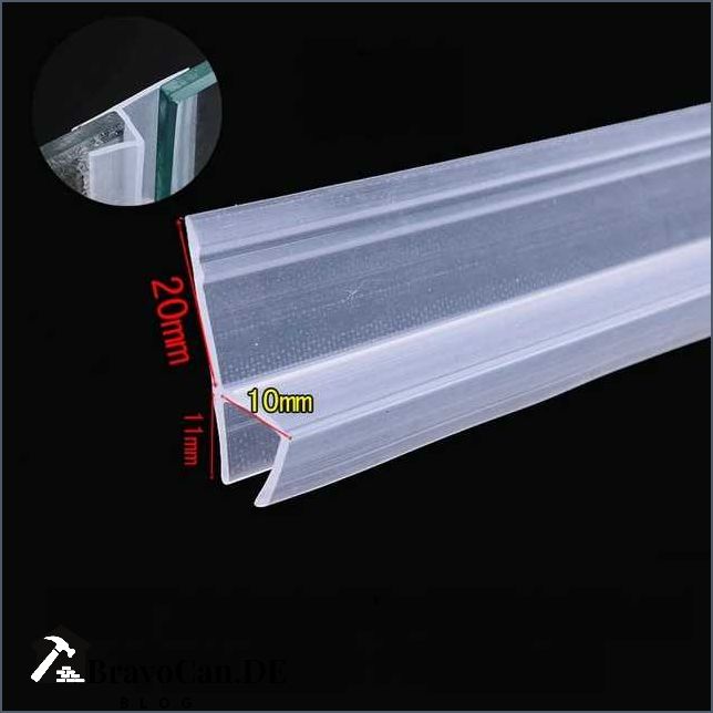 Glasschiebetur Dichtung 10 Mm