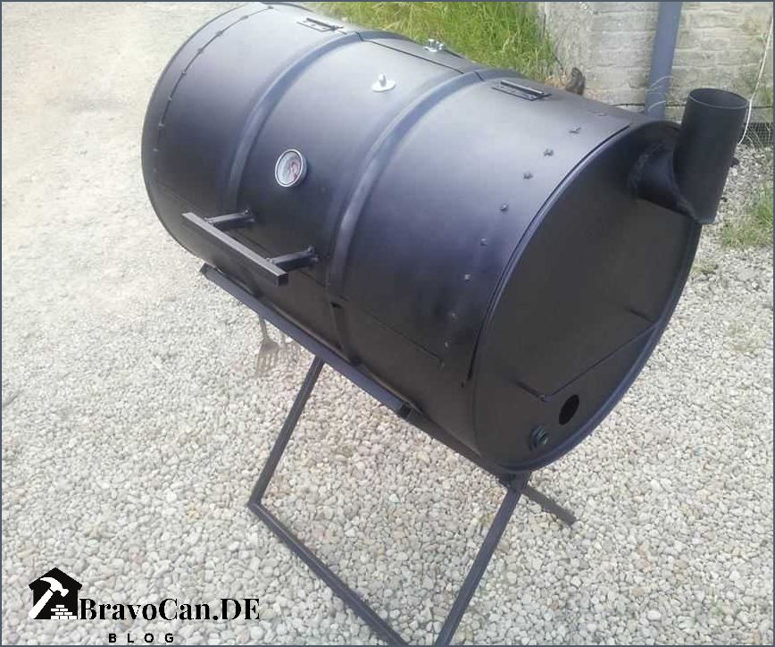 Grill aus Ölfass – So verwandeln Sie ein altes Fass in einen Grill ...