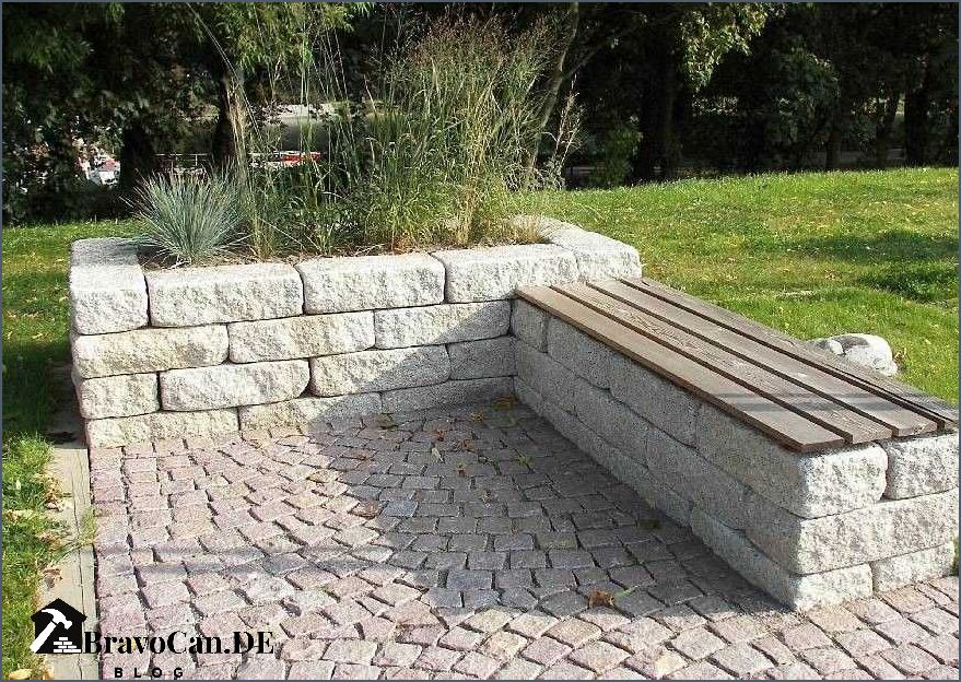 Hochbeet Aus Stein Mit Sitzbank