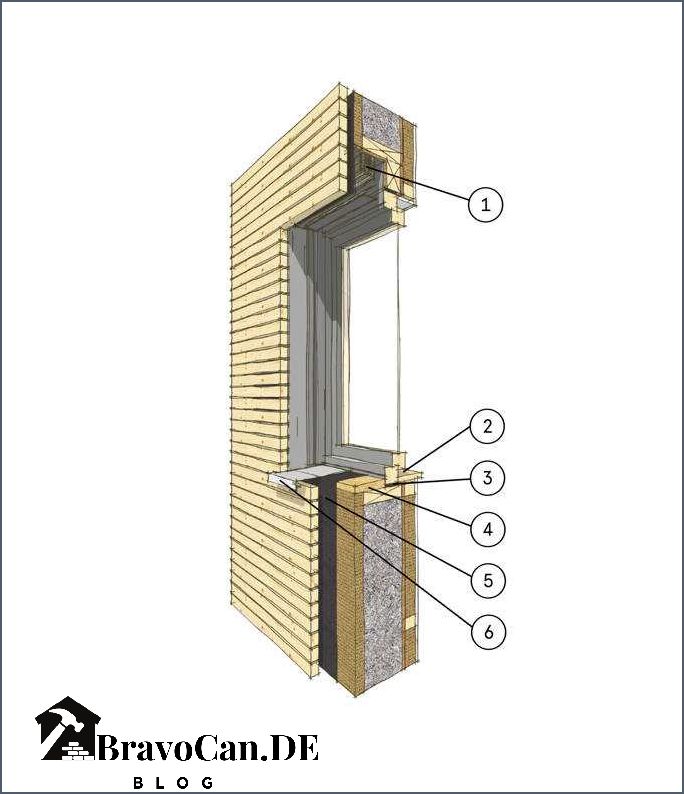 Holzrahmenbau Wandaufbau Detail