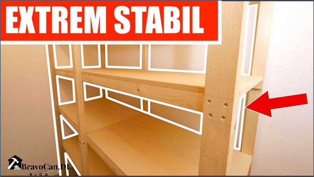 Schwerlastregal selber bauen Tipps und Anleitungen für den Eigenbau – Bravocan.DE
