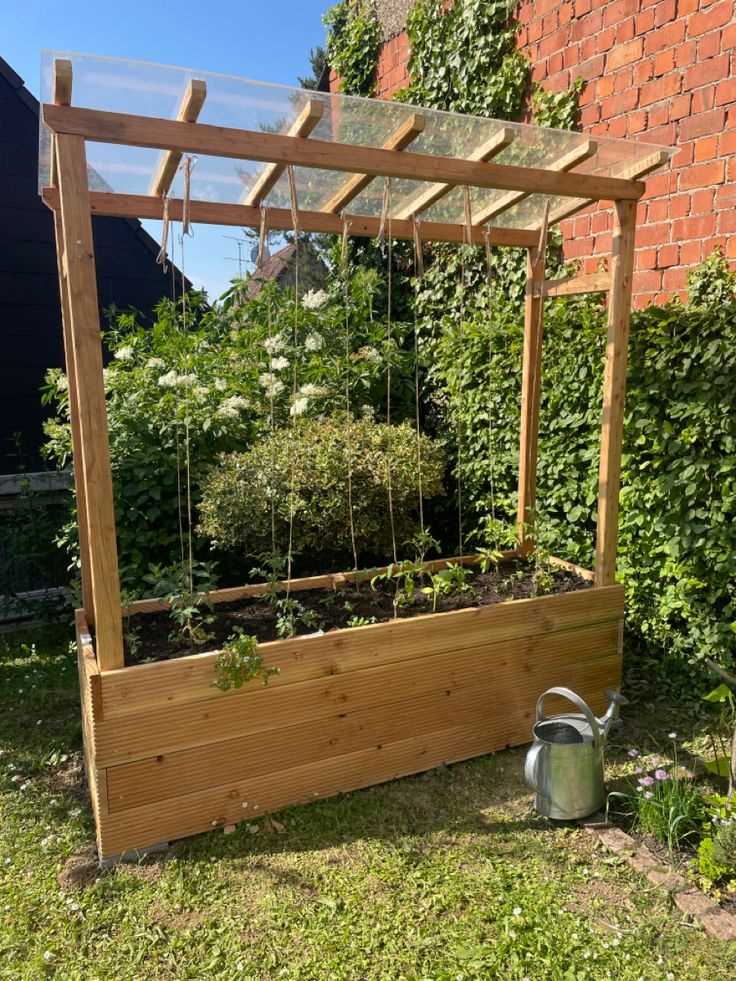 Hochbeet mit Dach – Ein praktischer und stilvoller Garten für Ihre ...