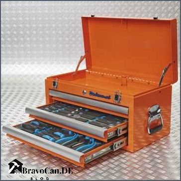 Leerer Werkzeugkasten mit Schubladen – Organisation und Aufbewahrung – Bravocan.DE