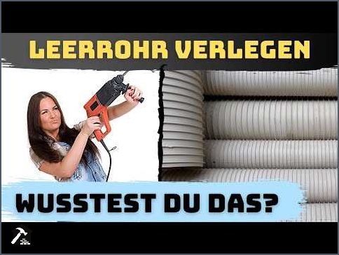 Leerrohre verlegen Anleitung und Tipps für die richtige Installation ...
