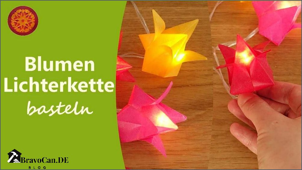 Faszinierend Lichterkette Selber Basteln Ebenbild