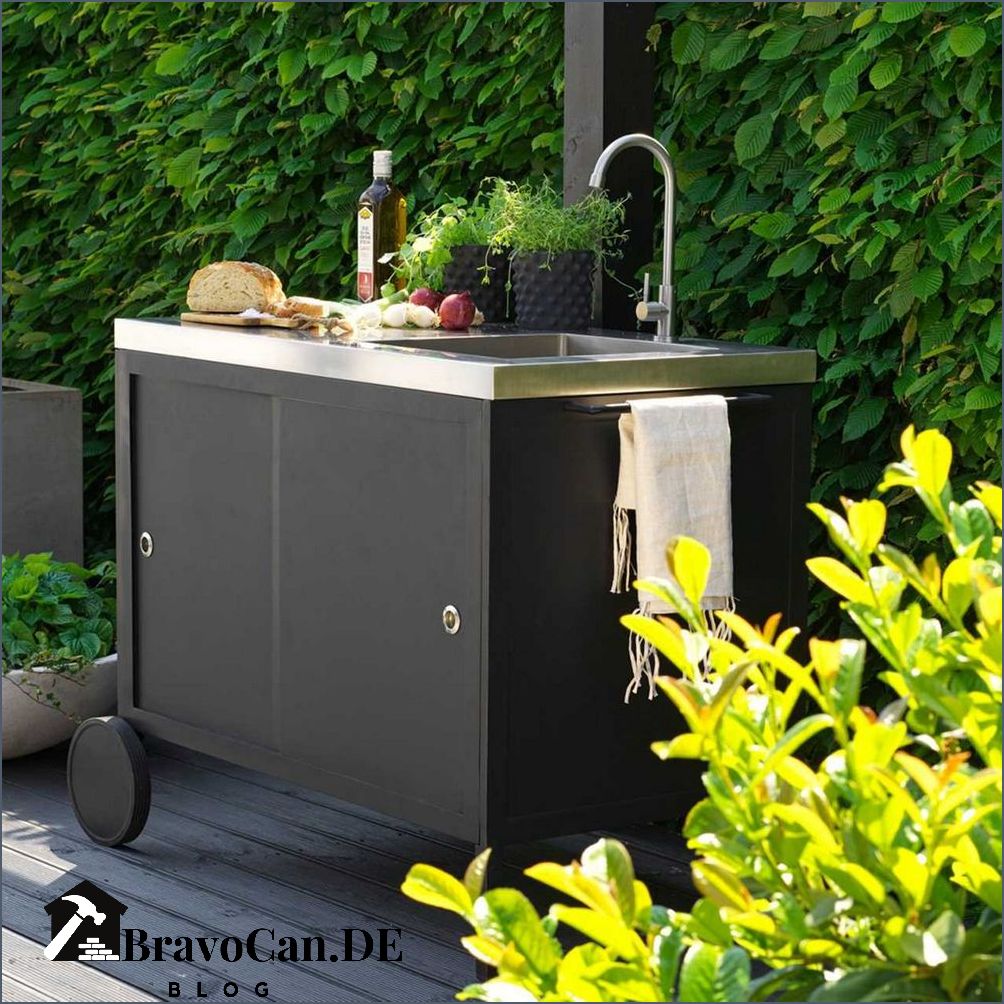 Schone Outdoor Kuche Mit Spule Bild