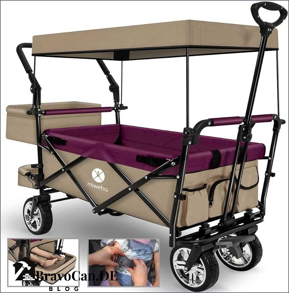 Miweba Bollerwagen MB 700 – der perfekte Begleiter für Ihre Ausflüge ...