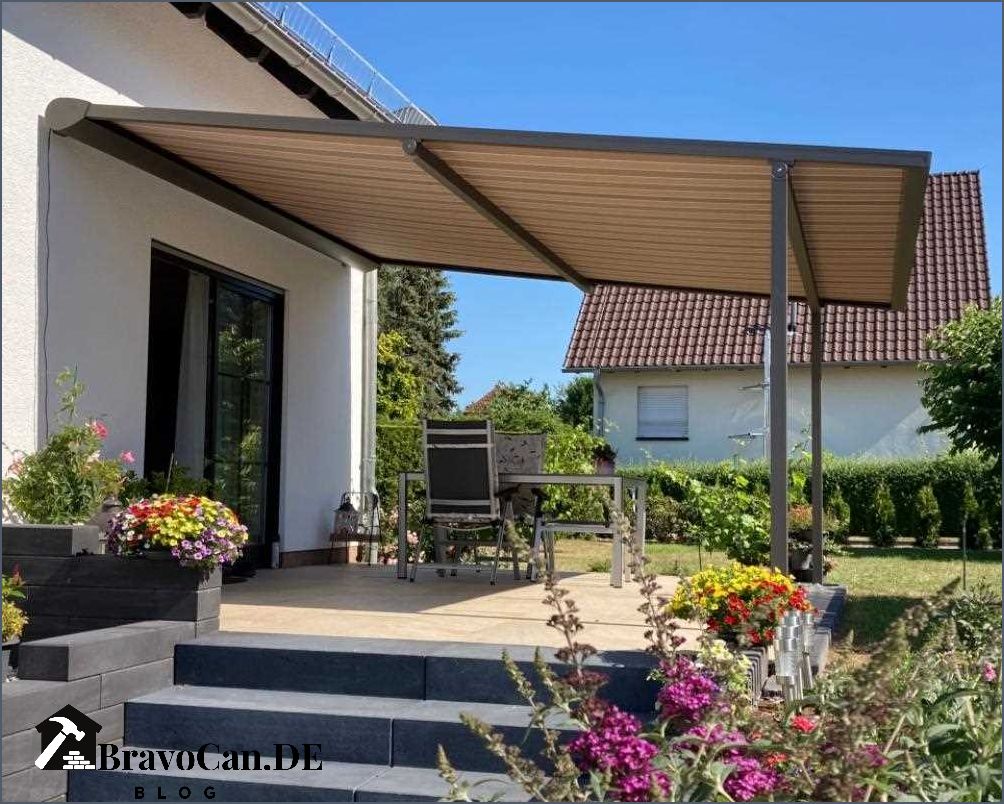 Pergola Markise Mit Seitenteilen