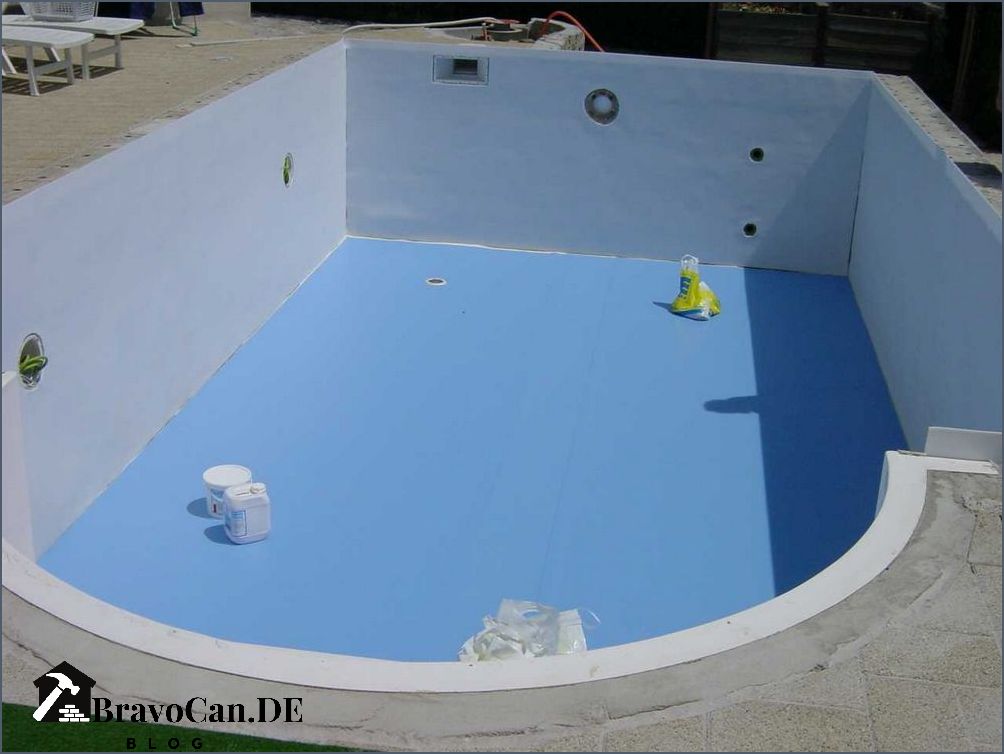 Pools unter Wasser abdichten die besten Methoden und Techniken ...