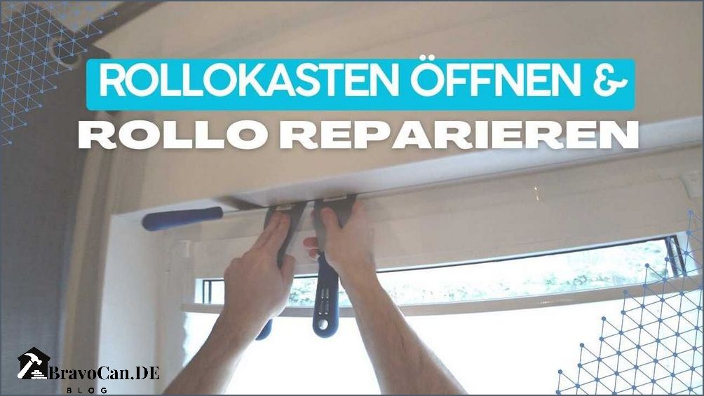 Rolladenkasten Offnen Anleitung Bilder