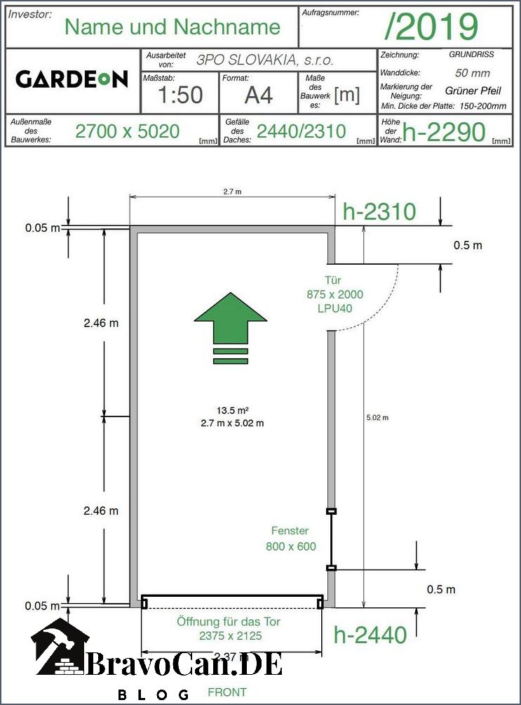 Standard Garage Maße Was Sie wissen müssen – Bravocan.DE