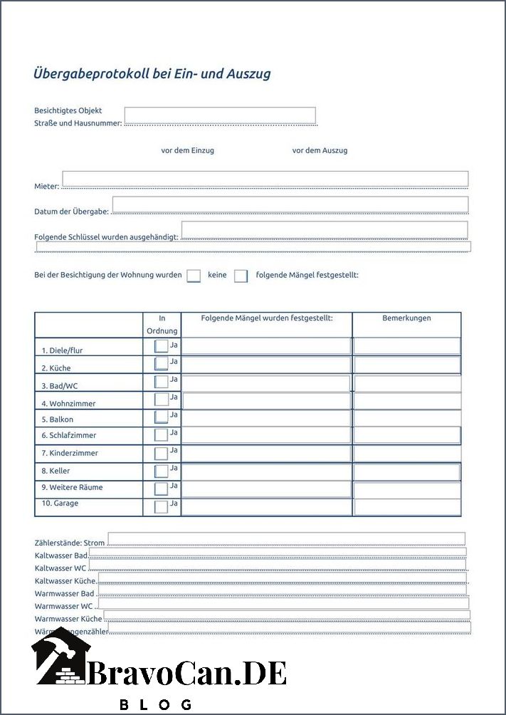 Umzug Checkliste PDF Kostenlose Vorlage für Ihren Umzug – Bravocan.DE